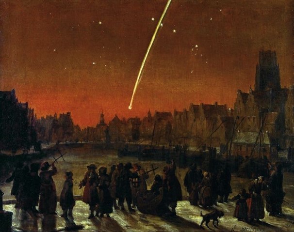 5. Lieve Verschuier’s ‘Tail Star (Comet) over Rotterdam’